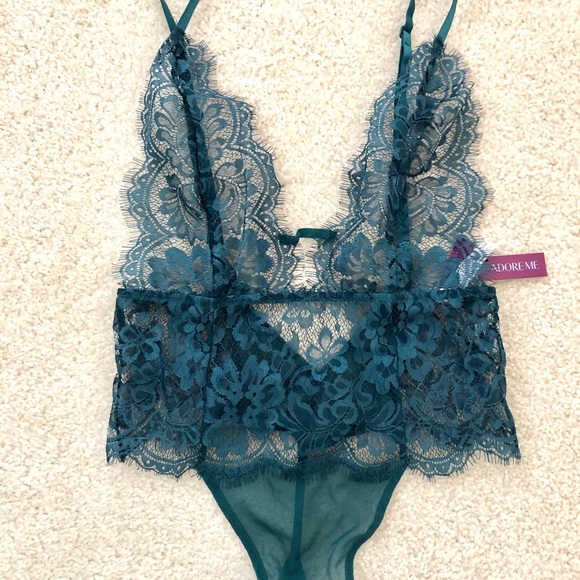 Adore Me | Intimates & Sleepwear | Adore Me Lace Bodysuit | Poshmark
